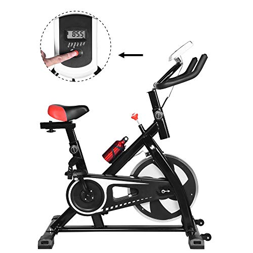 Hstore Bike Ultra-Quiet Exercise Bike, Indoor Fitness Bicycle Health Exercise Bike Home Bicycle Fitness Equipment