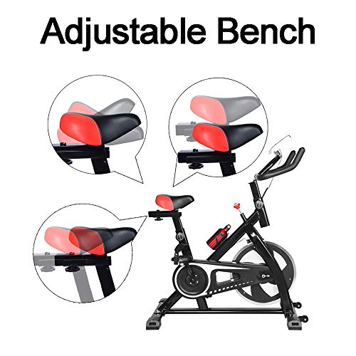 Hstore Bike Ultra-Quiet Exercise Bike, Indoor Fitness Bicycle Health Exercise Bike Home Bicycle Fitness Equipment