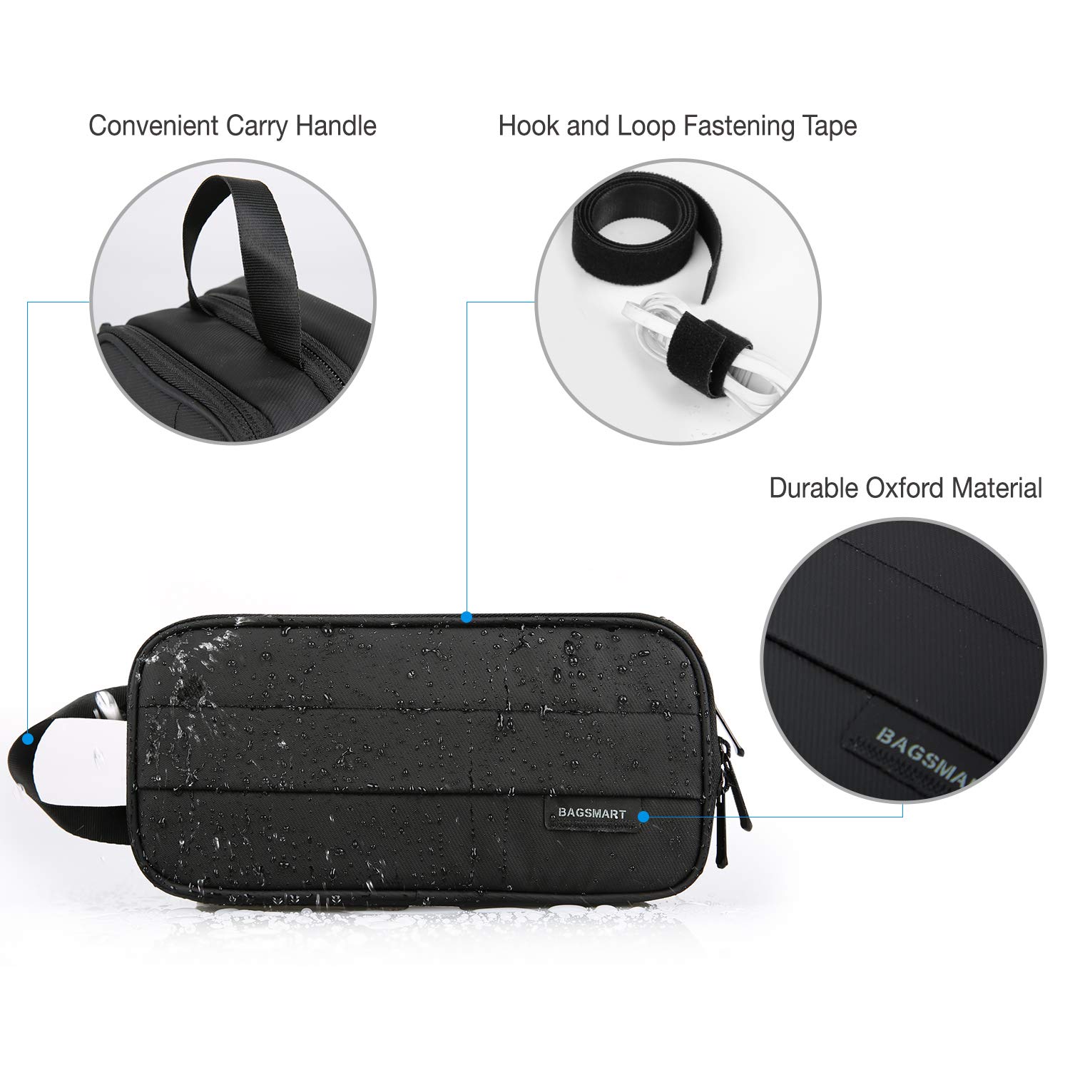 BAGSMART Electronic Organizer,Travel Cable Organizer