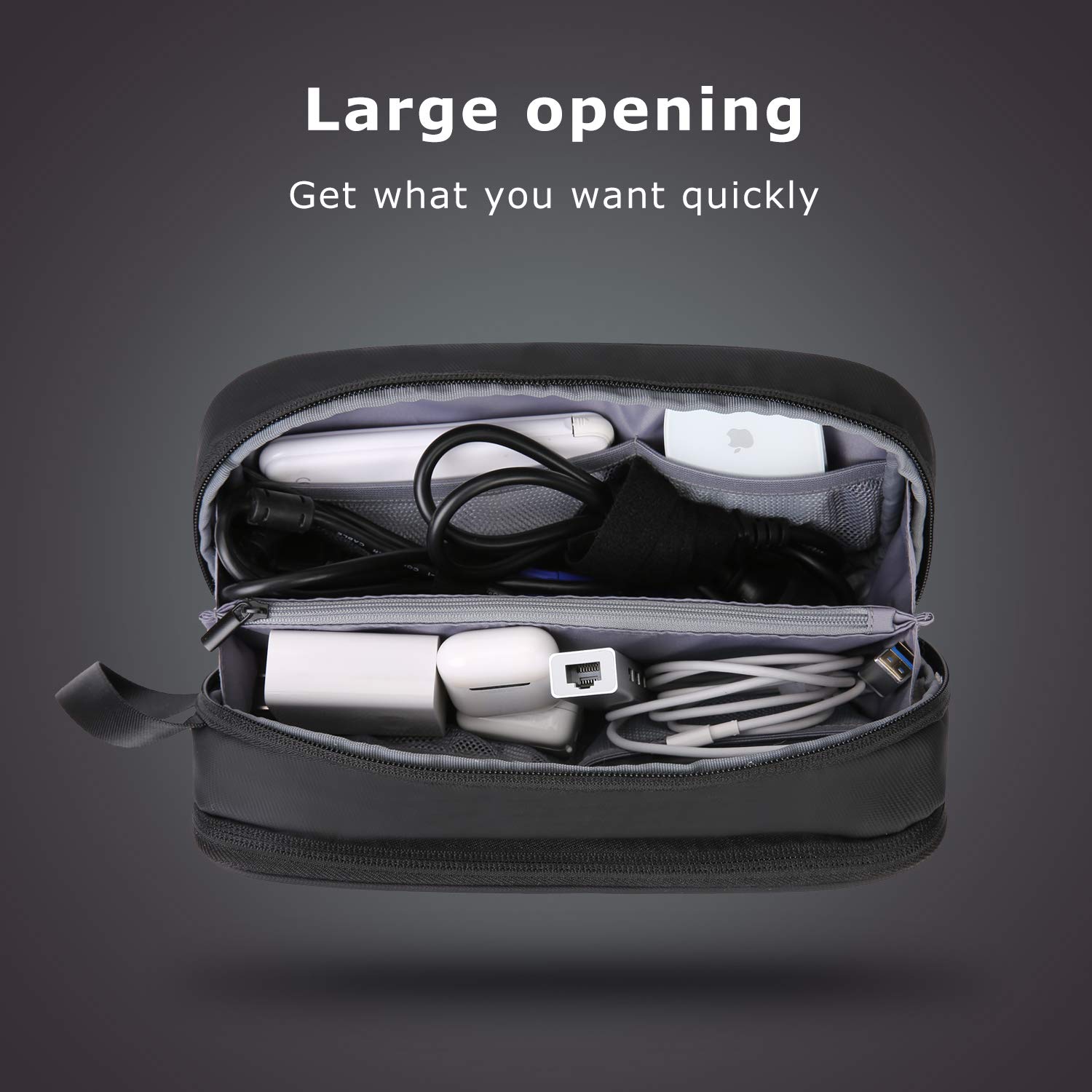 BAGSMART Electronic Organizer,Travel Cable Organizer