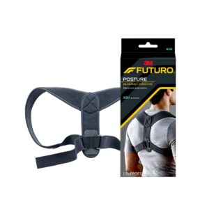 futuro posture corrector, fits men and women, helps promote better posture, back support, doctor developed, adjustable