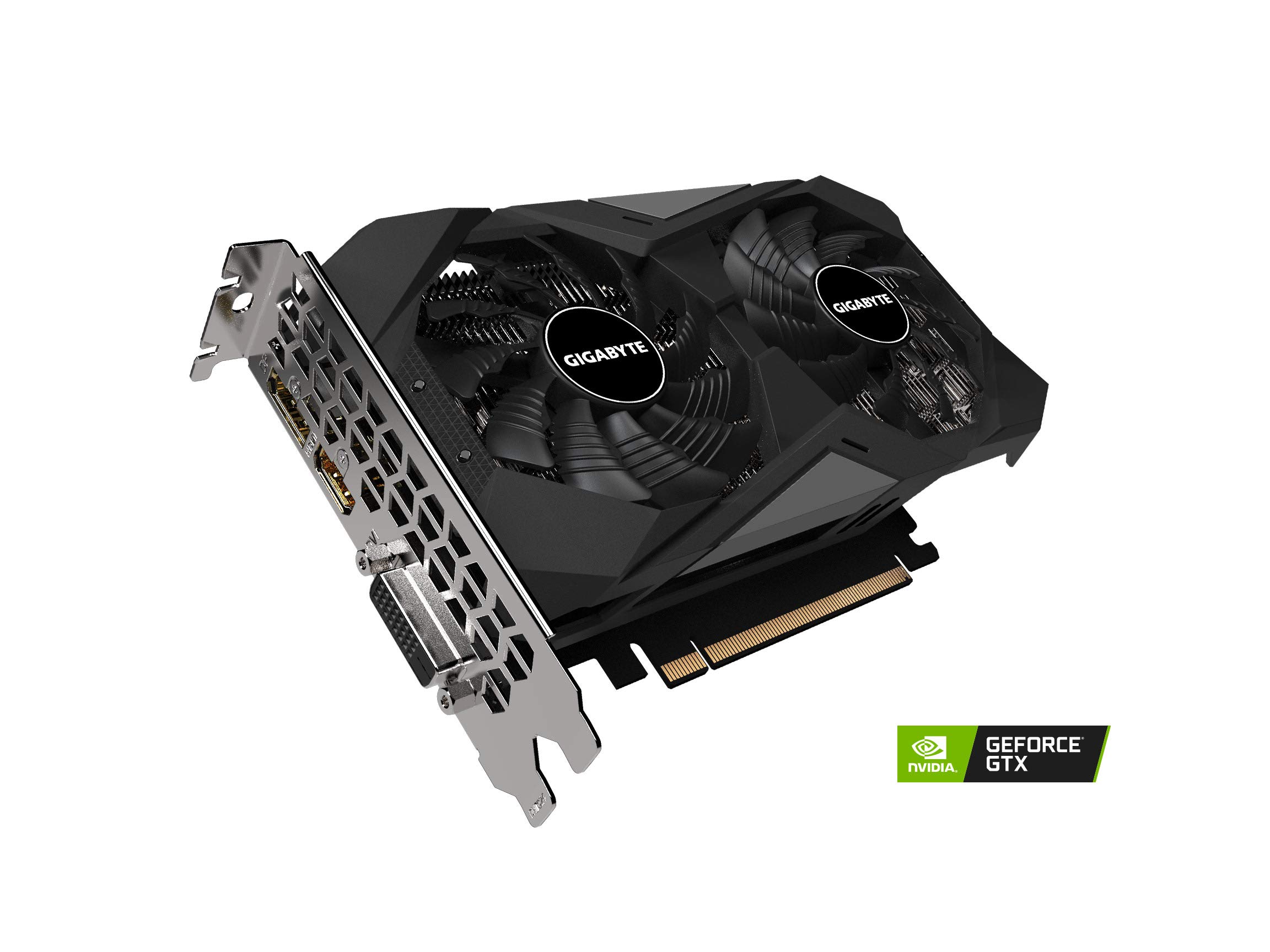 Gigabyte GeForce GTX 1650 D6 WINDFORCE OC 4G Graphics Card, 2X WINDFORCE Fans, 4GB 128-Bit GDDR6, GV-N1656WF2OC-4GD Video Card