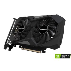 Gigabyte GeForce GTX 1650 D6 WINDFORCE OC 4G Graphics Card, 2X WINDFORCE Fans, 4GB 128-Bit GDDR6, GV-N1656WF2OC-4GD Video Card