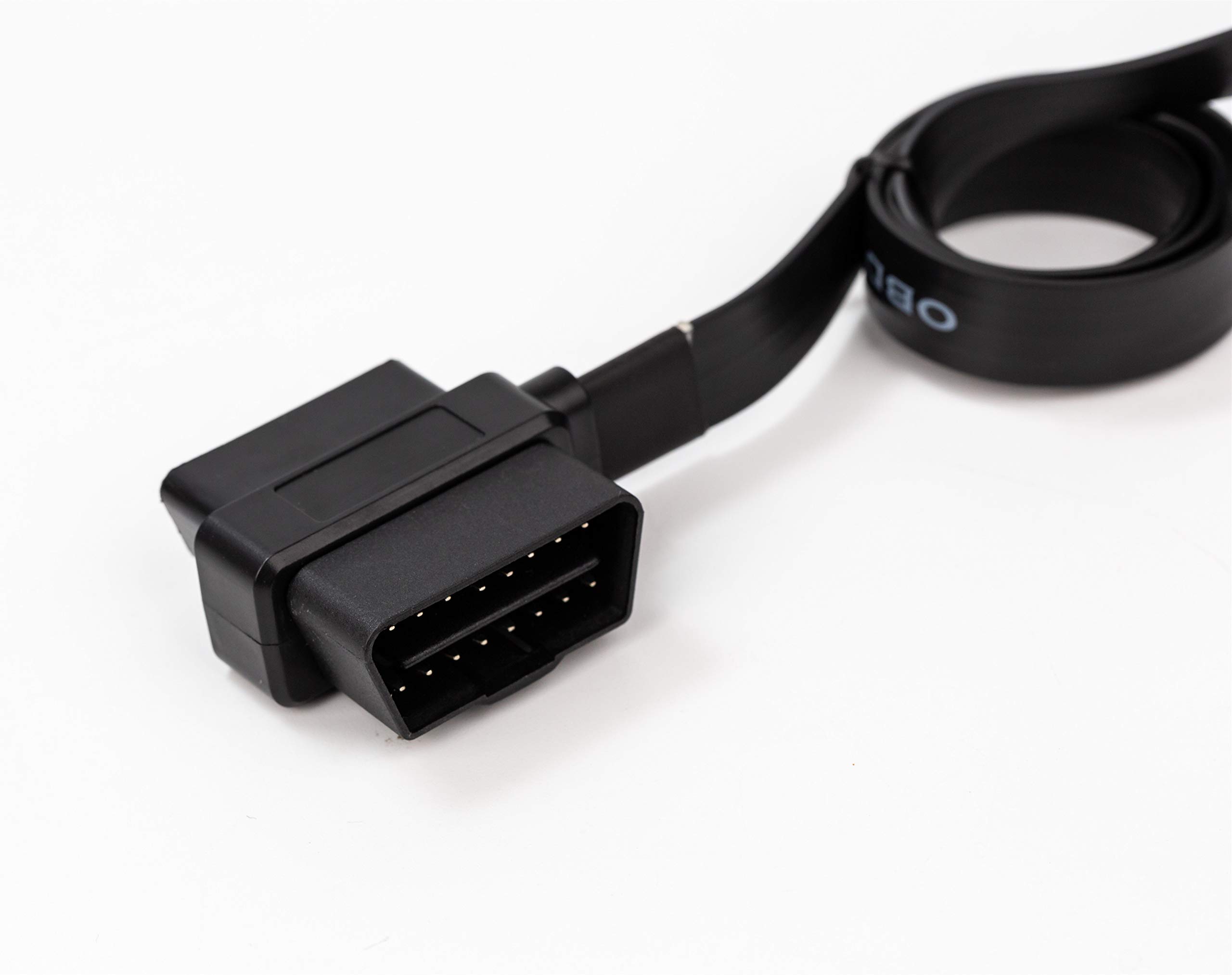 YPP OBD II OBD2 Pass-Through J1962M/F to J1962F Ribbon Splitter Cable 1 Male to 2 Female 2ft