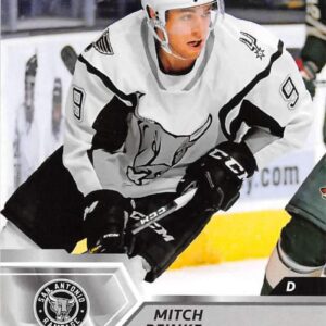 2019-20 Upper Deck AHL #75 Mitch Reinke RC Rookie San Antonio Rampage Hockey Trading Card