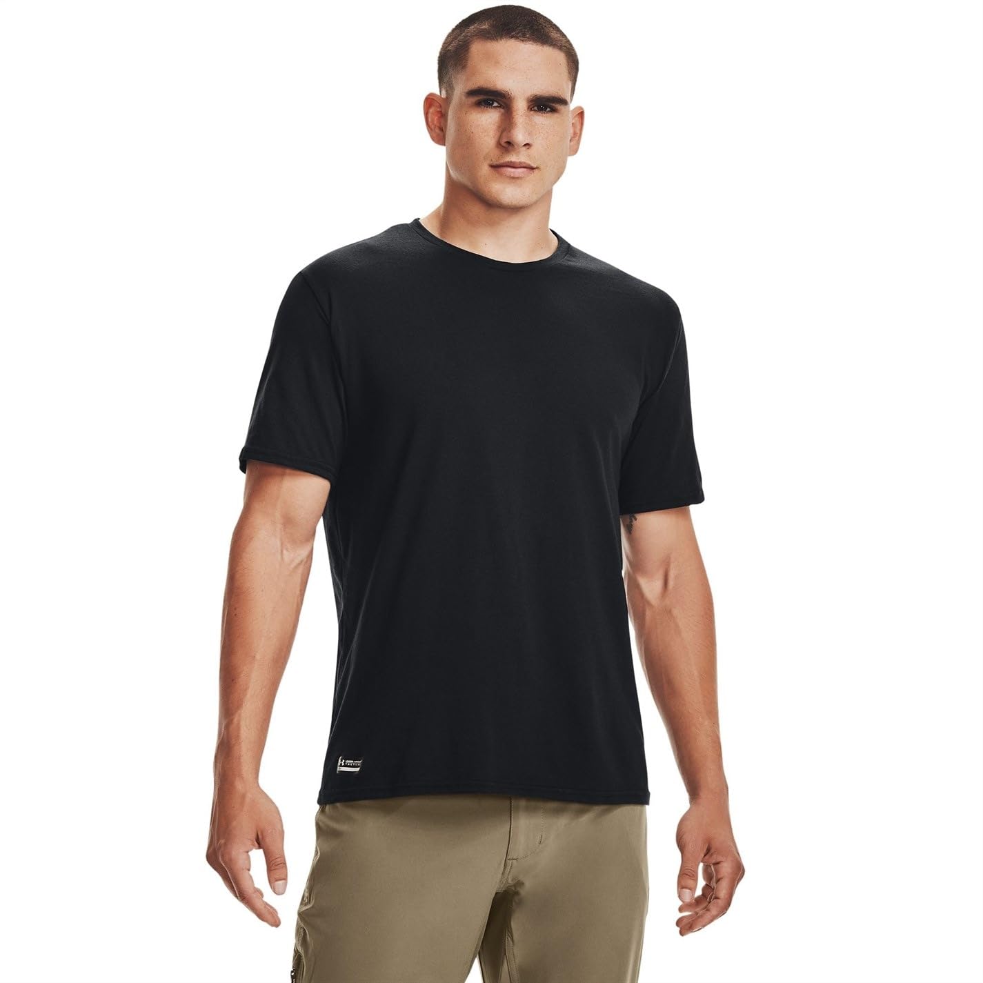 Under Armour Men's UA Tactical Cotton T-Shirt XL Black