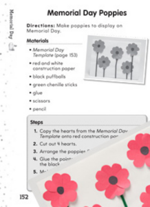 memorial day activities (k–2)