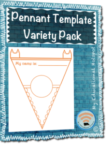 pennant template variety pack