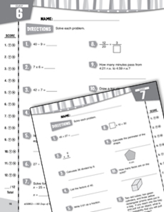 180 Days of Math for Sixth Grade: Week 2