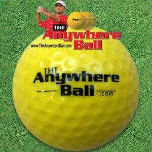 Nature Bound The Anywhere Ball for Golf, Yellow, 12 Pack in Mesh Bag, Designed for Skills Practice and Driving Skills