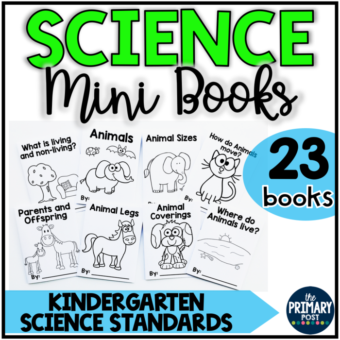 Kindergarten Science Mini Books