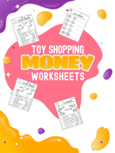 toy shopping money worksheets