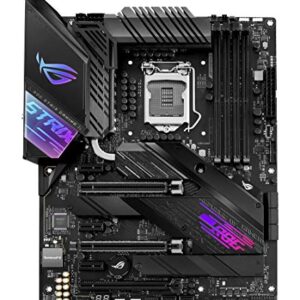 ASUS ROG Strix Z490-E Gaming Z490- WiFi 6, LGA 1200 (Intel 10th Gen) ATX Gaming Motherboard, 14+2 Power Stages, DDR4 4600, Intel 2.5 Gb Ethernet