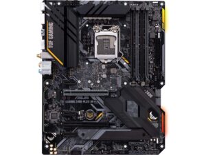 asus tuf gaming z490-plus (wifi 6), lga 1200 (intel® 10th gen) atx gaming motherboard (dual m.2, 12+2 power stages, usb 3.2 front panel type-c, intel® wifi 6 & 1gb lan, aura sync)