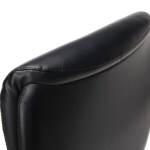 HON Basyx Bolster Commercial-Grade Executive Chair, Office, Black Bonded Leather