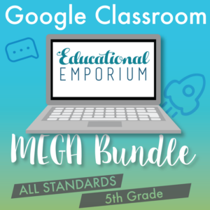 ⭐the ultimate 5th grade google classroom math bundle⭐ distance learning