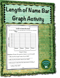 length of name bar graph worksheet activity