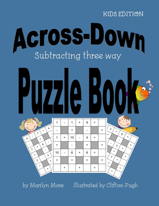 Across Down Subtraction Three Way Puzzle Book