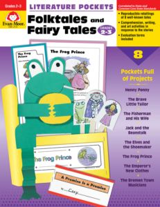 literature pockets: folktales & fairy tales, grades k-1 - teacher reproducibles, e-book