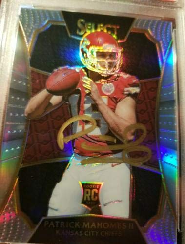 Patrick Mahomes 2016 Panini Select Redemption Prizm RC PSA MINT 9 AUTO 9 1/1 MVP - Football Slabbed Autographed Cards