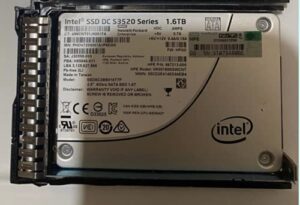 hpe vk001600gwcnt 1.6tb 6g sff sata ssd sd hard drive