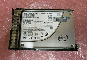 hpe 691842-001 100gb 6g mlc lff sata ssd sc hard drive