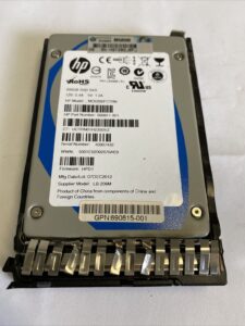 hpe 690811-001 lb206m 200gb 6g ssd sc sff sas hard drive