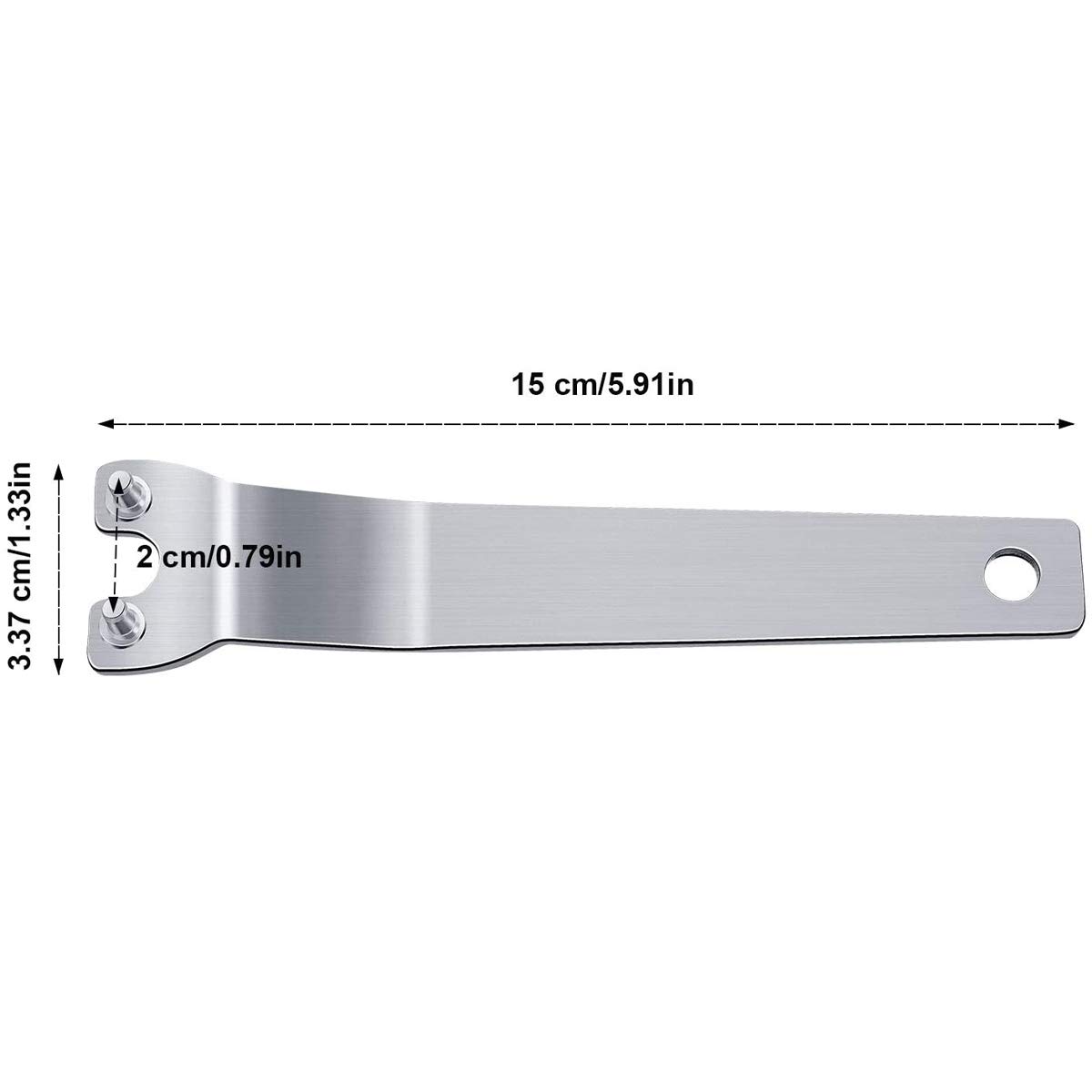 Bosch-100 Angle Grinder Replacement Parts - Angle Grinder Spanner wrench, Grinder Inner Flange Nut & Grinder Outer Flange Nut Compatible