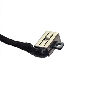 GinTai DC Power Jack with Cable Socket Plug Charging Port Replacement for Dell Ins-piron 15 5566 i5566 P51F P51F001 DC30100UH00