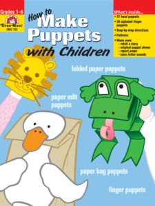 how to make puppets with children, grades 1-6 - teacher reproducibles, e-book