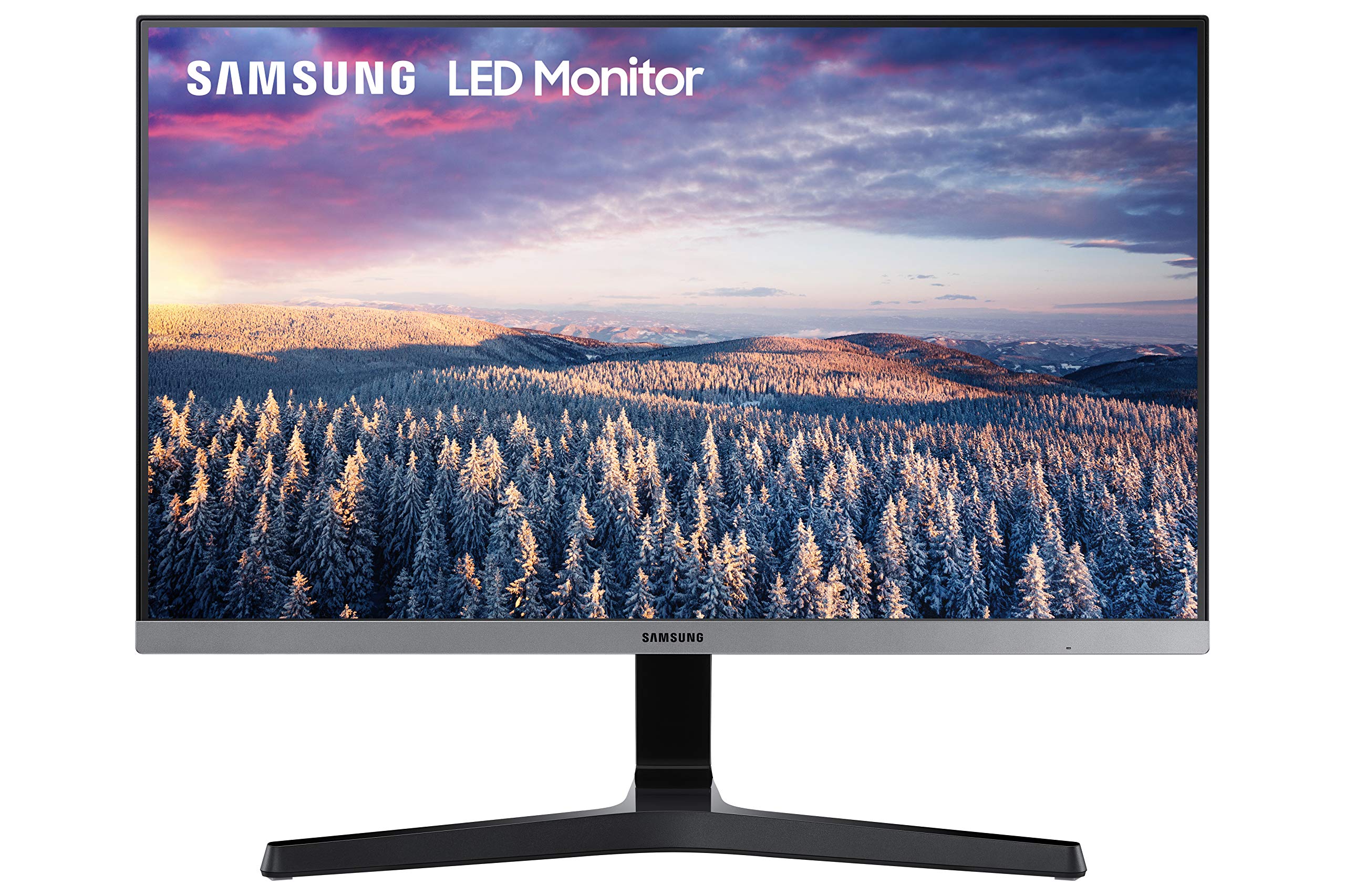 SAMSUNG SR35 Series 27-Inch FHD 1080p Computer Monitor, 75Hz, IPS Panel, HDMI, VGA (D-Sub), VESA Compatible, 3-sided border-less (LS27R356FHNXZA)