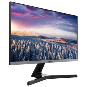 SAMSUNG SR35 Series 27-Inch FHD 1080p Computer Monitor, 75Hz, IPS Panel, HDMI, VGA (D-Sub), VESA Compatible, 3-sided border-less (LS27R356FHNXZA)