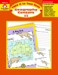 take it to your seat: geography centers, grades 4-5 - teacher reproducibles, e-book