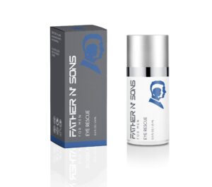 eye rescue men’s eye cream – anti-aging eye cream for men – hydrating under eye treatment – total eye – reduces puffiness, dark circles, wrinkles – rich in antioxidants