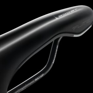 Selle Italia Flite Boost TM, L, Road, MTB, and Gravel Bike Saddle - for Men and Women, Short Nose Racing Seat, 248 x 130mm, 235g