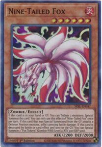 nine-tailed fox - sesl-en047 - super rare - 1st edition