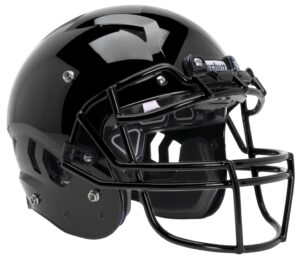 schutt youth vengeance a11 football helmet, vropo trad facemask attached, x-small, black