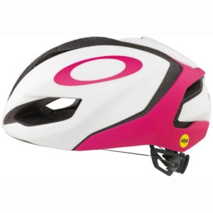 Oakley ARO5 Men's MTB Cycling Helmet - White/Rubine Red/Large