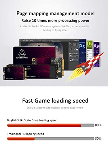 Kingshark gamer SSD 128GB SATA 2.5" Internal Solid State Drive SATAIII 6 Gb/s High-Performance 7MM Height SSD(128GB, 2.5''SATA3)