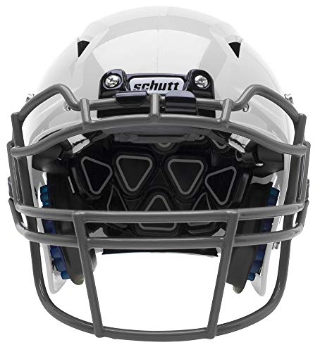 Schutt Sports Vengeance A11+ Youth Football Helmet with Facemask, White, Medium