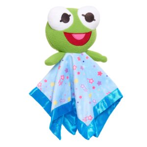 Disney Junior Music Lullabies Lovey Blankies, Kermit, Officially Licensed Kids Toys for Ages 0+ by Just Play