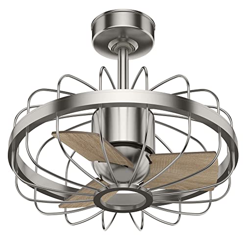 Hunter Fan Company 50798 Roswell Indoor Ceiling Fan with Wall Control, 16", Brushed Nickel Finish