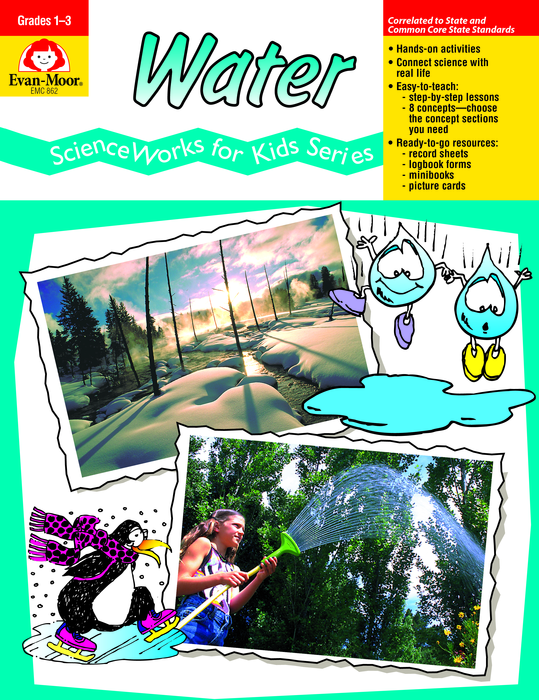 ScienceWorks for Kids: Water, Grades 1-3 - Teacher Reproducibles, E-book