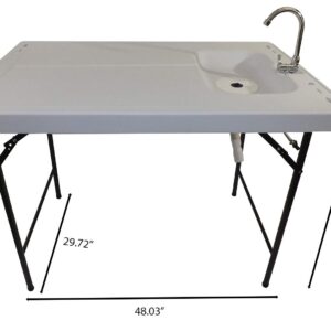 Old Cedar Outfitters Premium Game Cleaning Station with Stainless Steel Legs