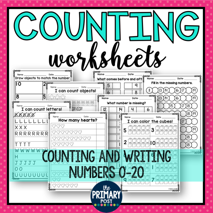 Counting Worksheets