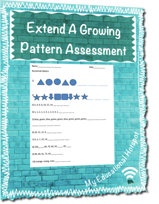 Extend A Growing Pattern Assessment