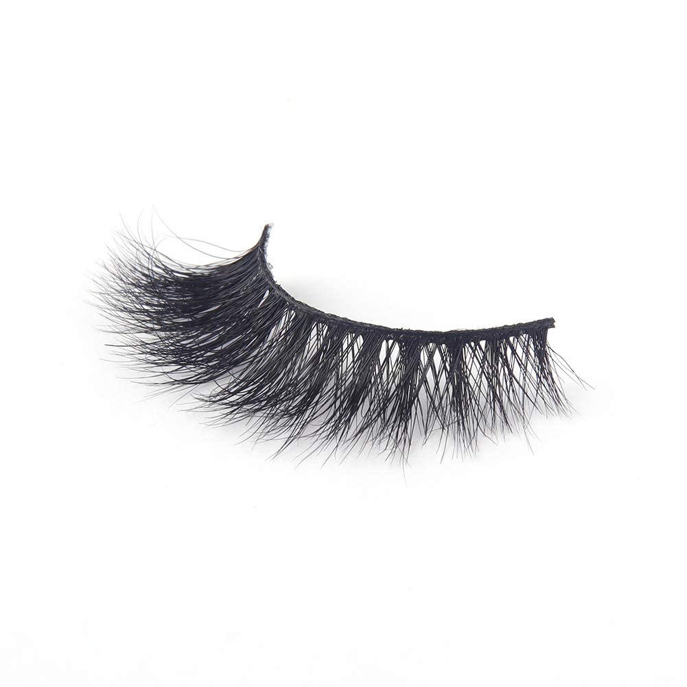 Lashes Mink Natural False Eyelashes - Bepholan Fake Eyelashes Natural Look 3-Pack Cat Eye Lashes Manga Eyelashes Fluffy,XMZ208