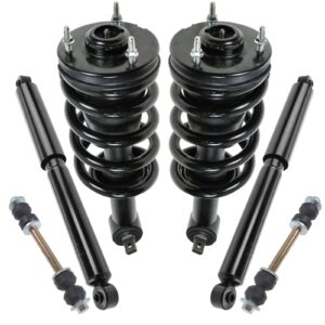 trq for 07 08 09 10 11 12 13 silverado sierra 1500 struts & shock absorbers 6pc kit