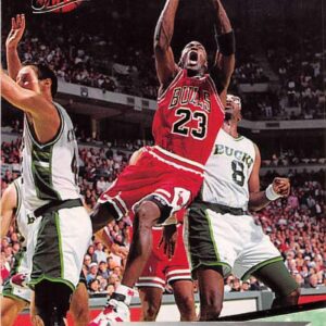 1992-93 Ultra Basketball #27 Michael Jordan Chicago Bulls Chicago Bulls Official NBA Trading Card From The Fleer Corp