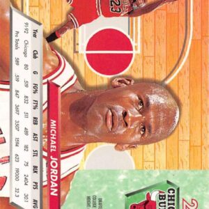 1992-93 Ultra Basketball #27 Michael Jordan Chicago Bulls Chicago Bulls Official NBA Trading Card From The Fleer Corp